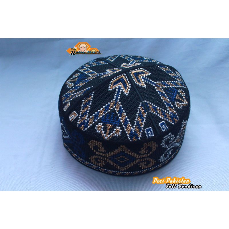 Jual New Produk!!! Peci Pakistan Full Bordiran/Peci Import premium/Peci ...