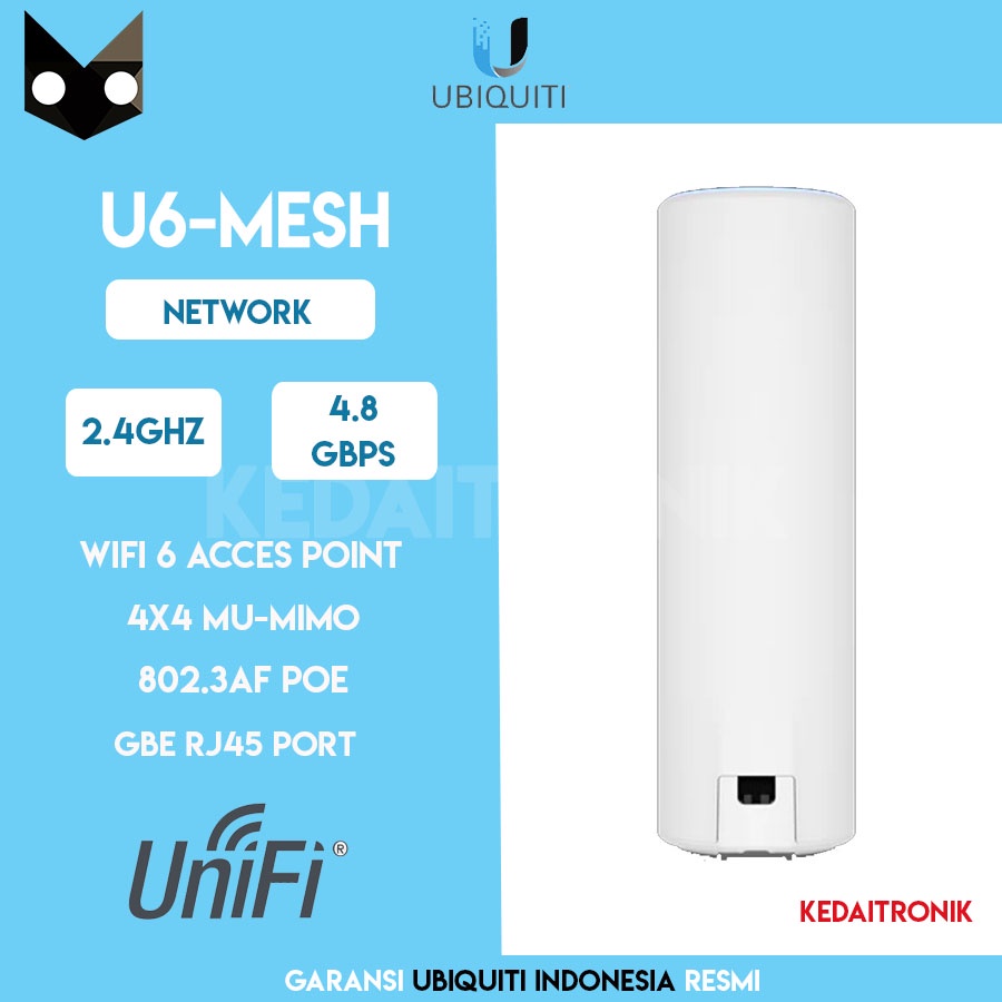 Jual Ubiquiti Unifi 6 Mesh U6Mesh Access Point WiFi 6 Mesh | Shopee Indonesia