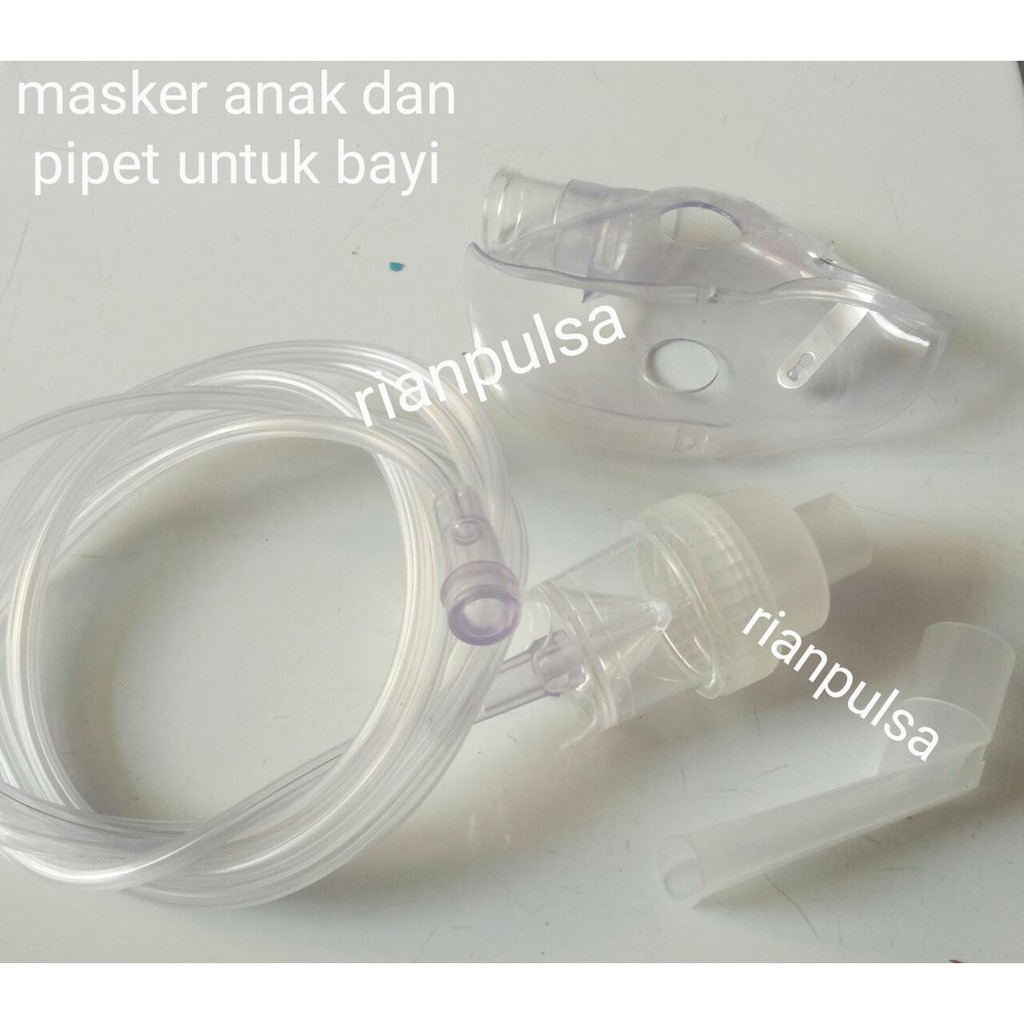 Masker Nebulizer Nebu Balita Anak Dewasa Tua Teraphi Sesak Nafas Asma ...