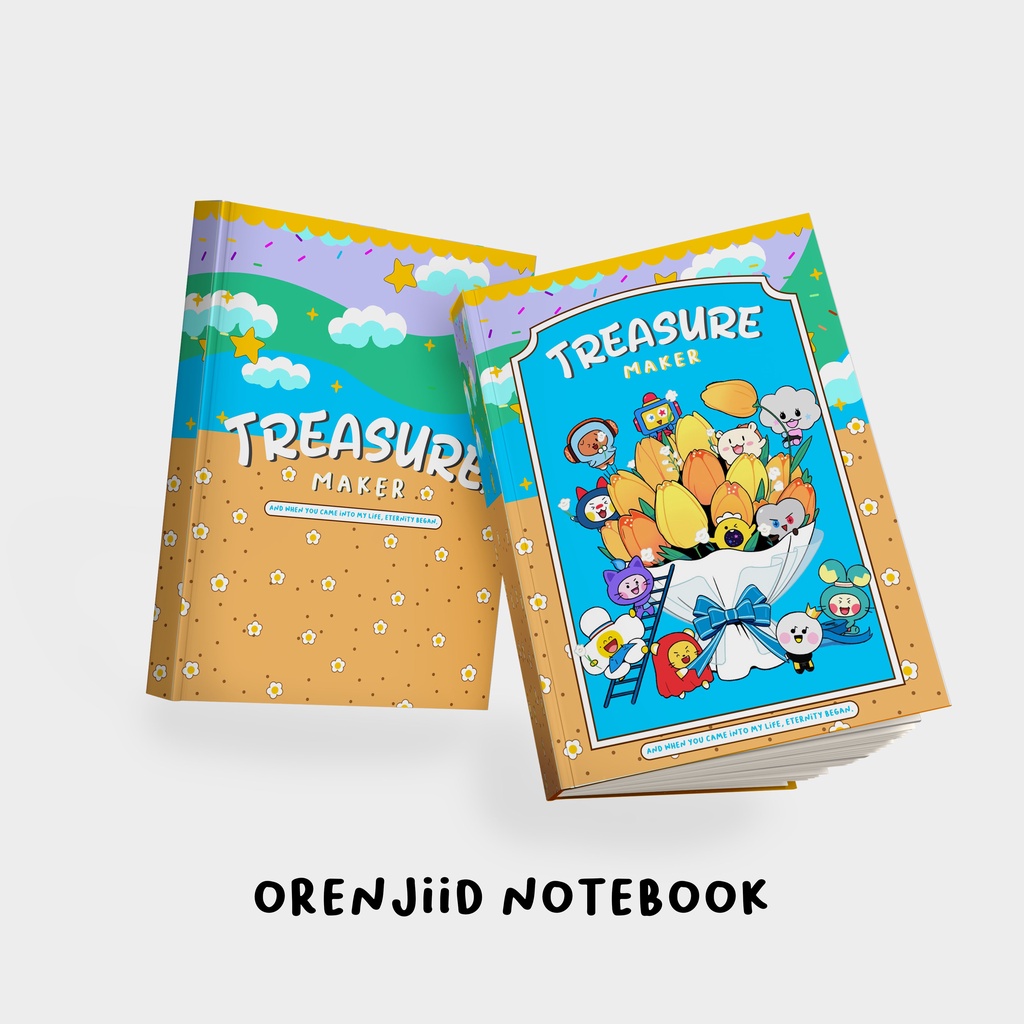 Jual NOTEBOOK HARD COVER TREASURE | Shopee Indonesia