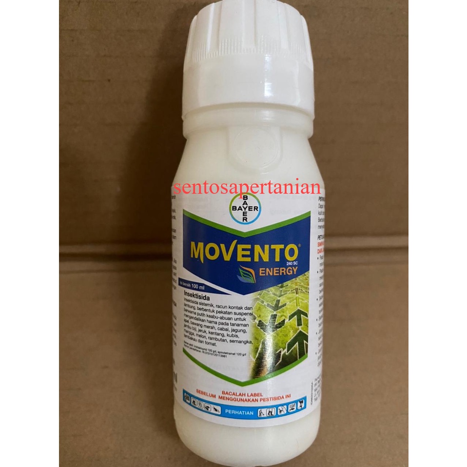 Jual insektisida sistemik kontak MOVENTO ENERGY 240SC 100 ml dari BAYER ...