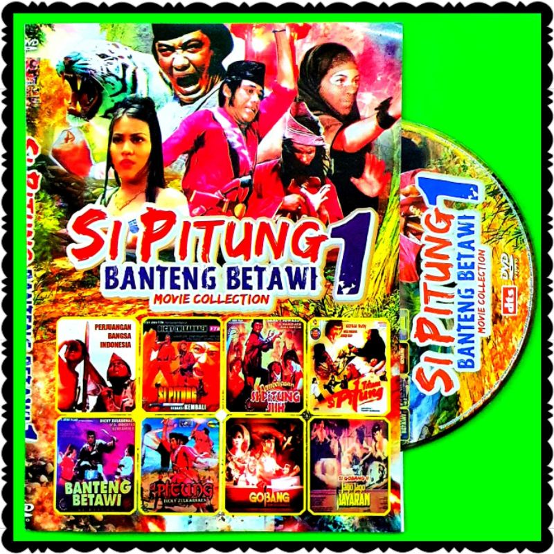 Jual KASET FILM SI PITUNG LENGKAP FILM INDONESIA LAWAS SIPITUNG ...