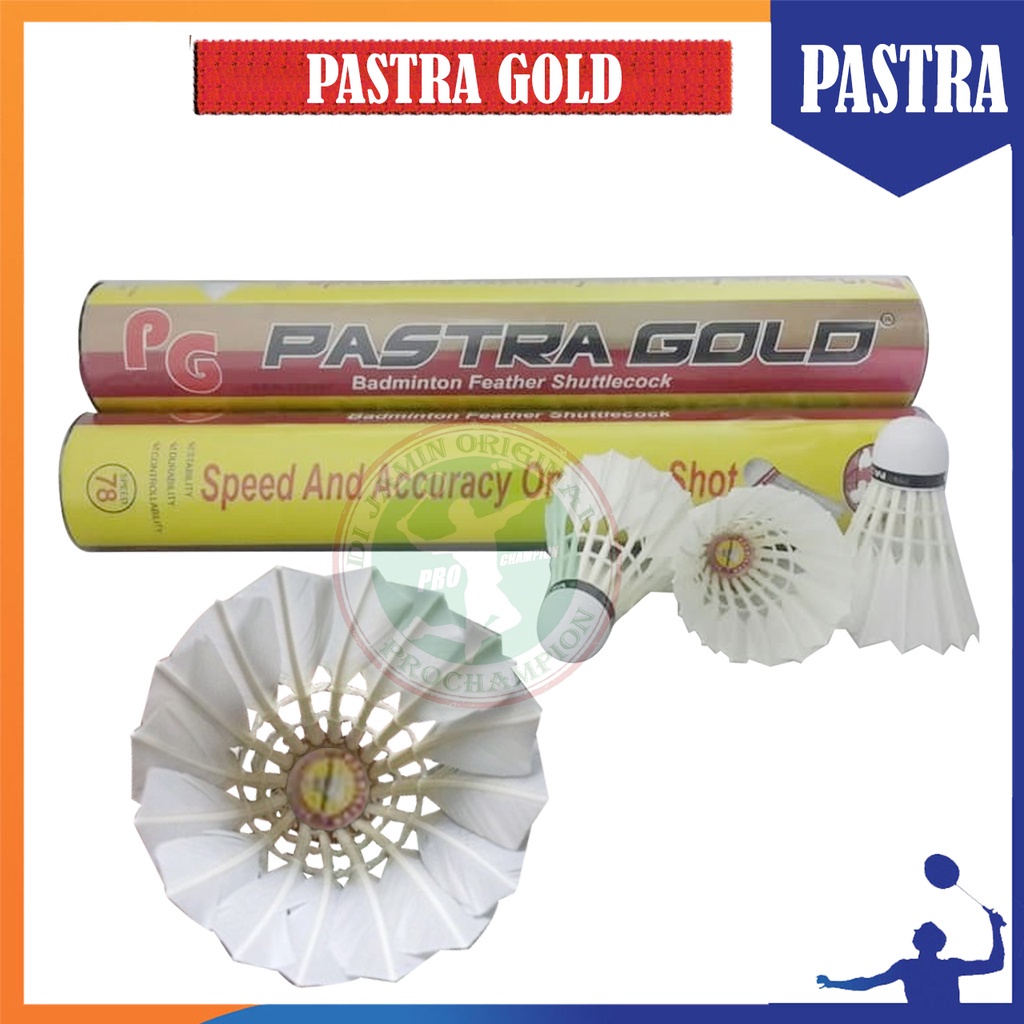 Jual Pastra Gold Kok Pastra Kock Shuttlecock Kok Badminton Original ...