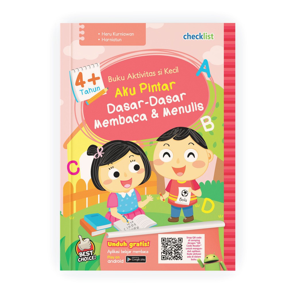 Jual Checklist Buku Aktivitas Anak Aku Pintar Dasar-Dasar Membaca ...