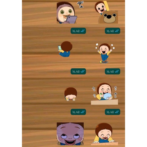 Jual STIKER GERAK WHATSAPP/WA LUCU 30 STIKER 10.000 | Shopee Indonesia