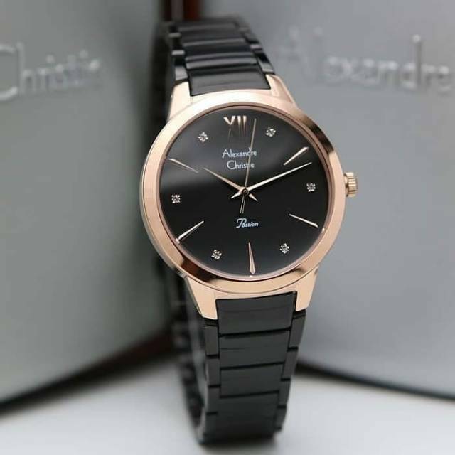 JAM TANGAN WANITA ALEXANDER CRISTIE ORIGINAL AC2765 GARANSI RESMI ...