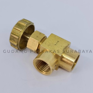 Jual KATUB JARUM DRAT PIPA KATUB PLUNGER KATUB PENGONTROL ALIRAN NEEDLE ...