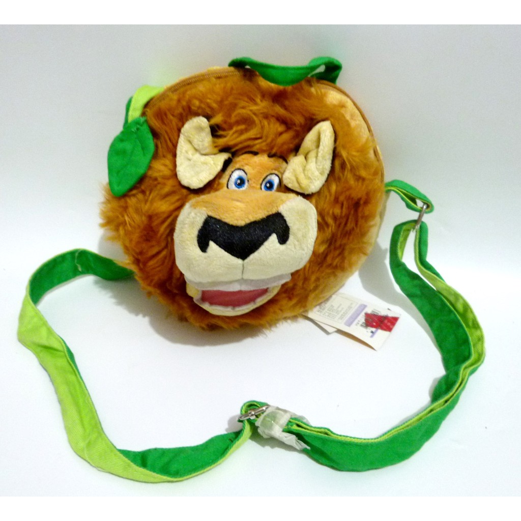 Jual Tas Boneka Alex Madagascar Original DreamWorks Everland Resort ...