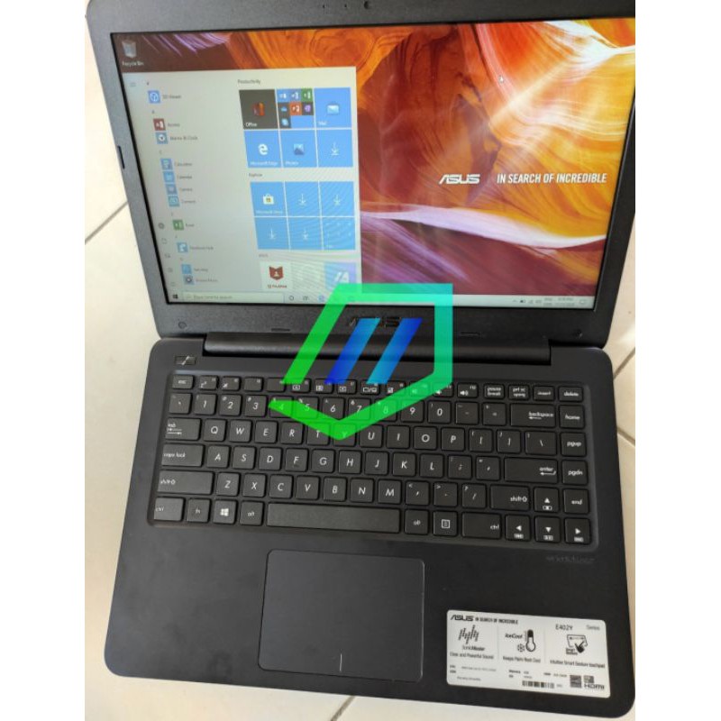 Jual ASUS E402Y E2-7015 4GB RAM 256GB SSD GARANSI RESMI AKTIF 2022 ...