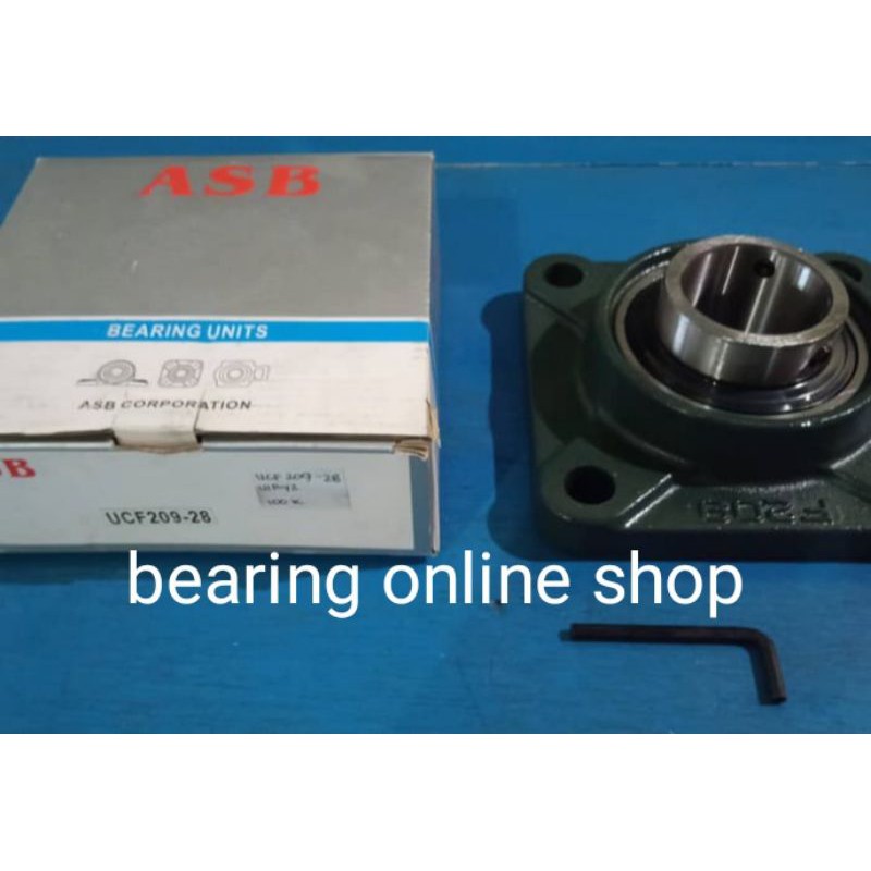 Jual Pillow Block Bearing UCF 209 - 28 Diameter Shaft As 44mm | Shopee Indonesia
