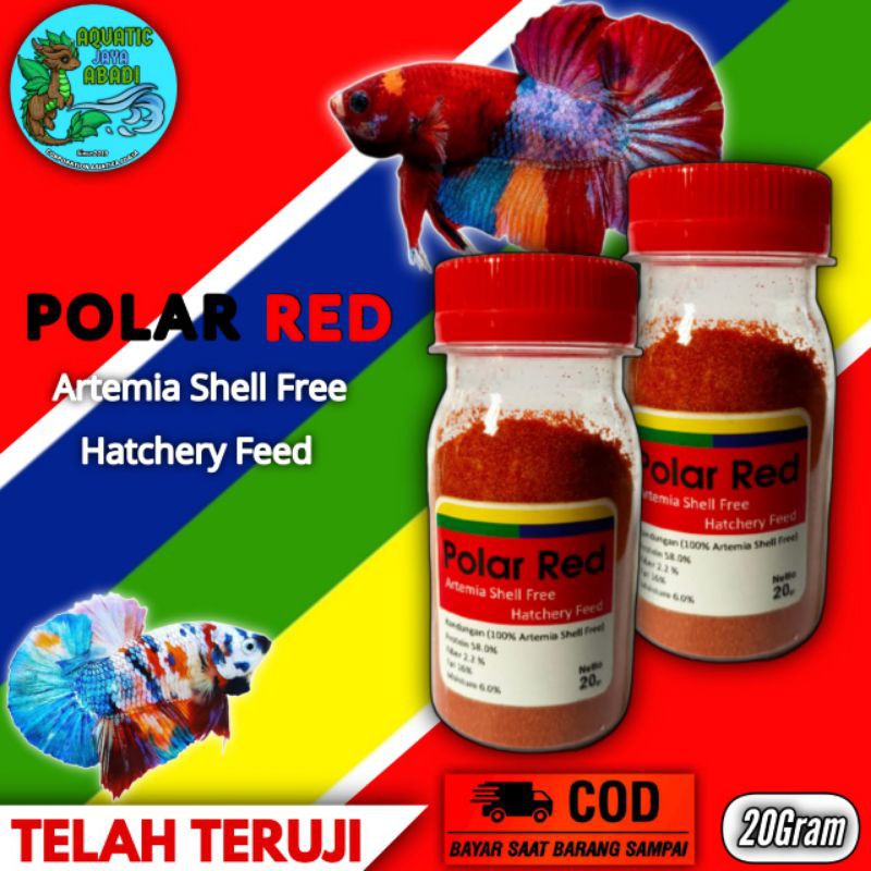 Jual Artemia POLAR RED 20 Gram | Shopee Indonesia
