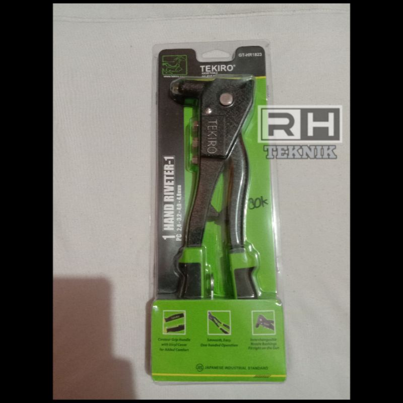 Jual TANG RIVET TEKIRO HITAM / HAND RIVETER-1 TEKIRO | Shopee Indonesia