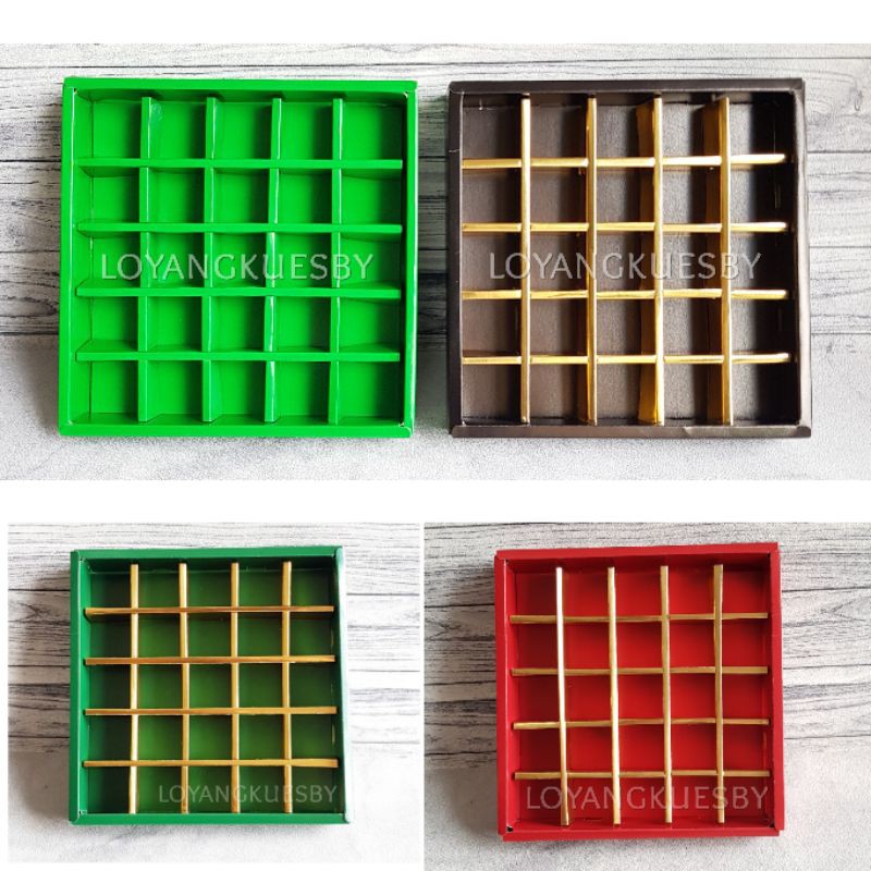 Jual BOX SEKAT NASTAR GOLD HIJAU KOTAK NASTAR SEKAT BOX COKLAT SEKAT ...