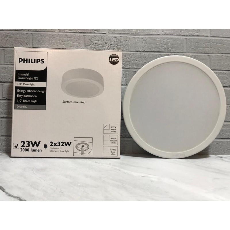 Jual lampu downlight LED panel philips outbow 19watt 19w 23w 23 watt ...