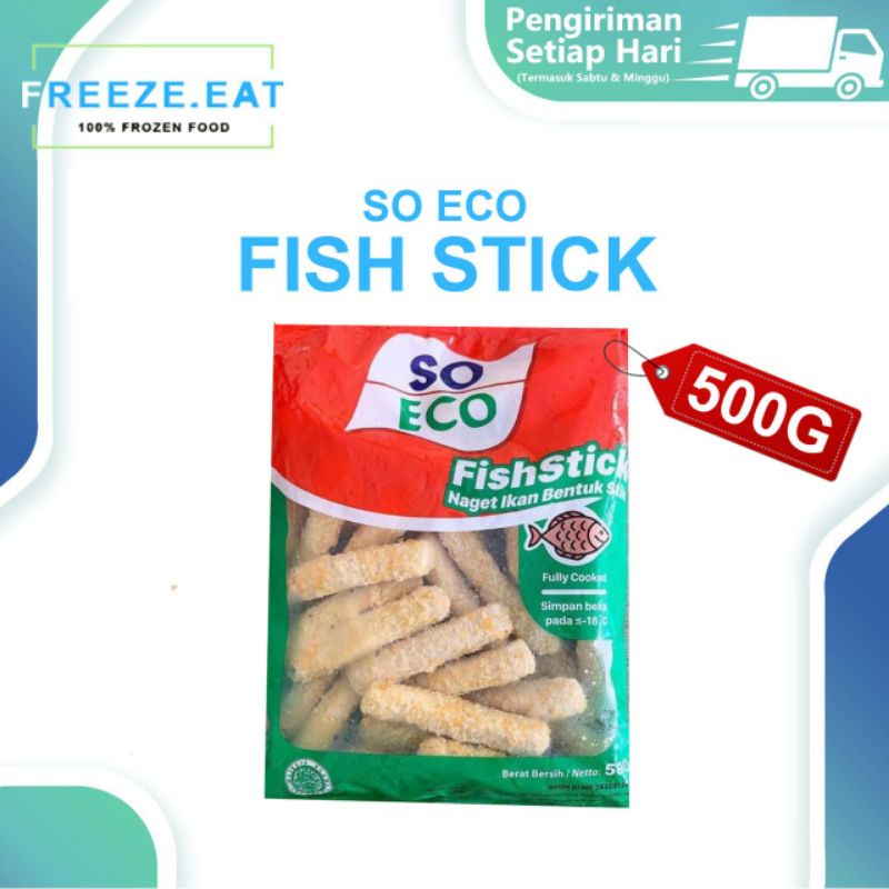 Jual So Eco Fish Stick 500gr | Shopee Indonesia