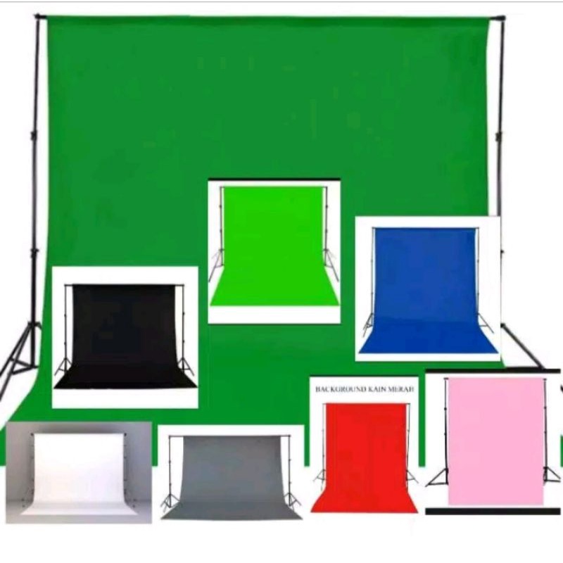 Jual BACKGROUND GREEN SCREEN 100GSM Indonesia|Shopee Indonesia