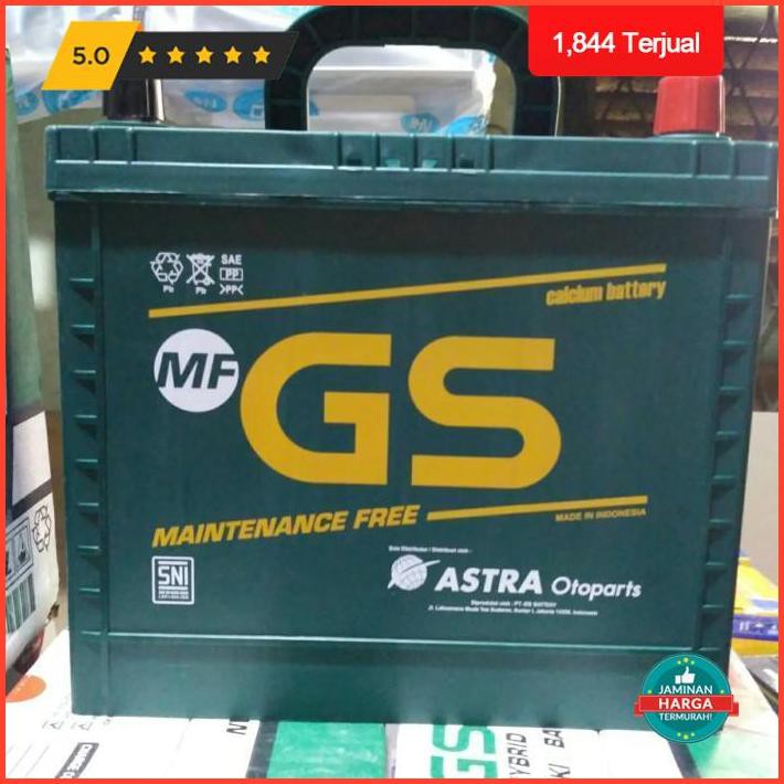 Jual Aki Mobil / Battery Gs Astra Type Gs Mf 46B24Ls / Ns60Ls 12V 45Ah Free Ongkir | Shopee ...