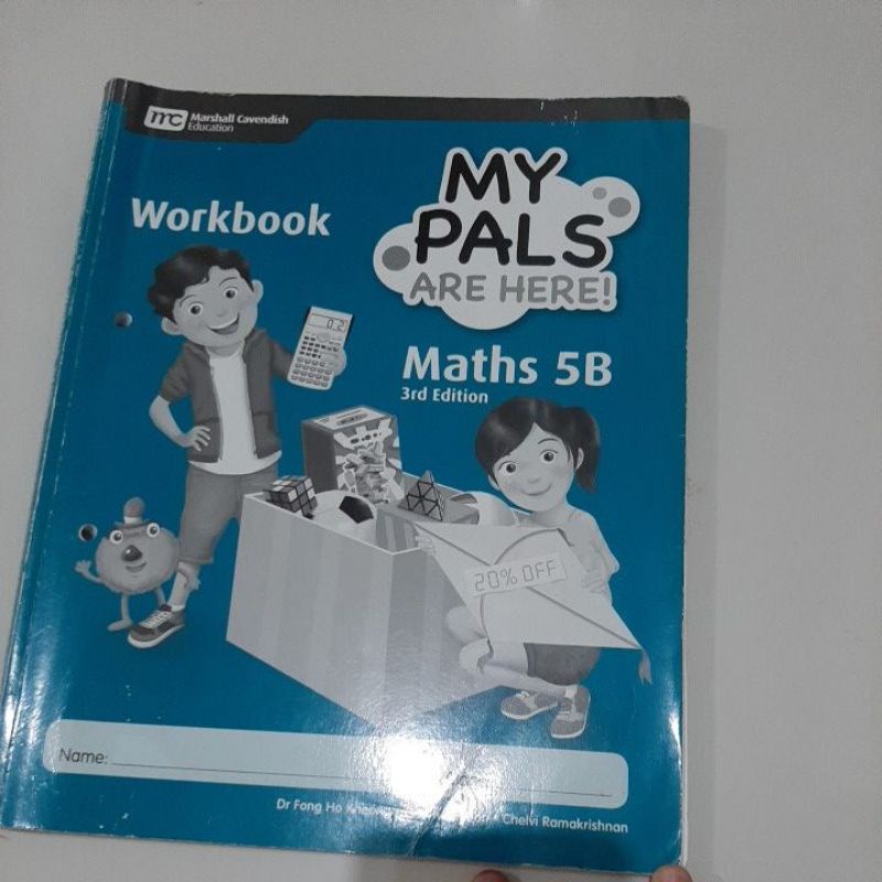 Jual buku math my pals Math workbook 5B | Shopee Indonesia