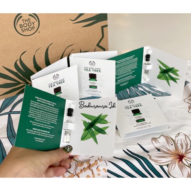 Tea Tree Oil 1ml Sample Sachet The Body Shop | Shopee Indonesia