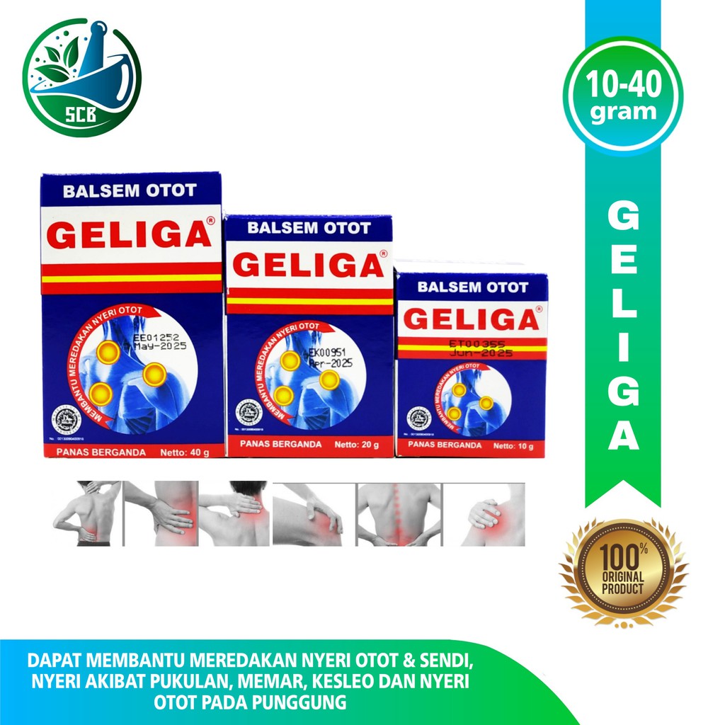 Balsem Otot Geliga All Varian - Obat Gosok Nyeri Sendi,Nyeri Otot,memar ...