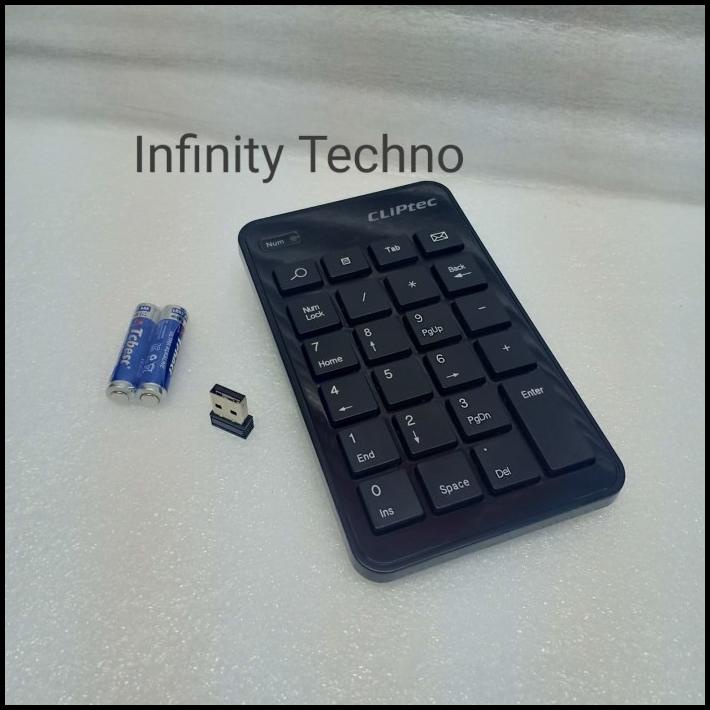 Jual Numeric Keypad Wireless Cliptec | Shopee Indonesia