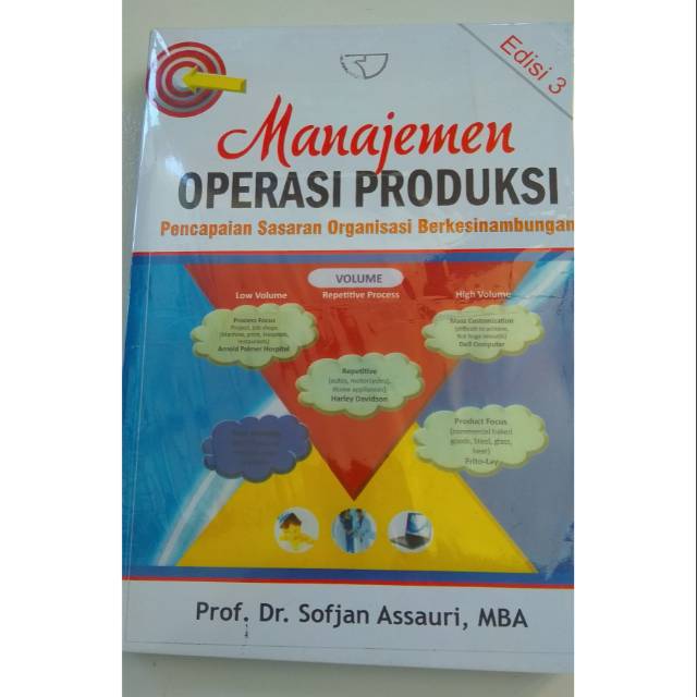 Jual Buku MANAJEMEN OPERASI PRODUKSI edisi 3 by Sofjan Assauri | Shopee Indonesia