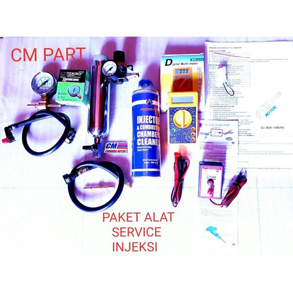 Jual Alat service motor injeksi satu set tabung infus injektor tester ...