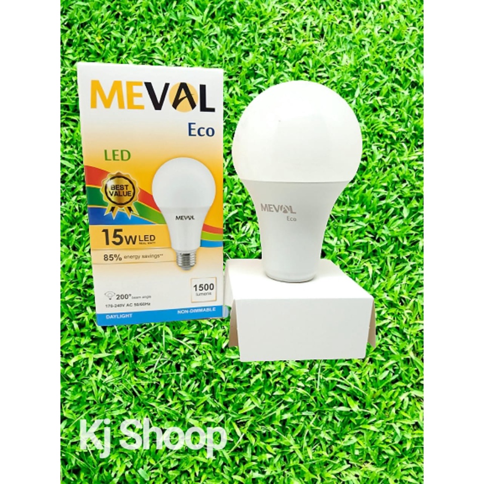 Jual Lampu LED Hemat Energi Meval Eco 15W Putih | Shopee Indonesia