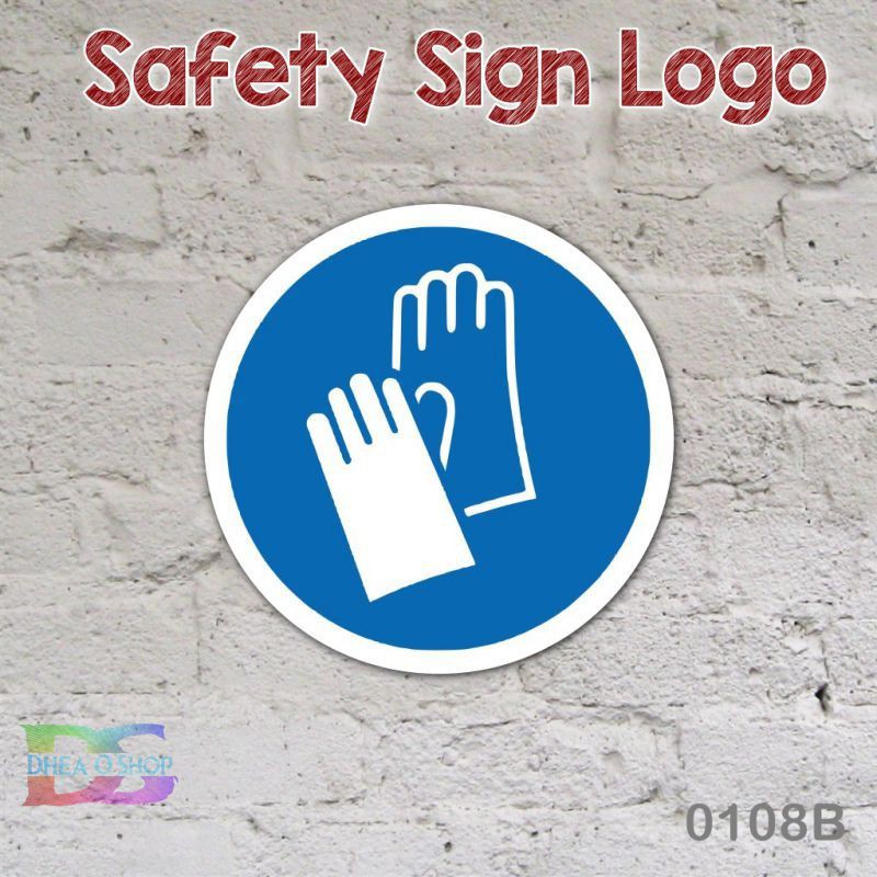 Jual Dheashop Logo Simbol Safety Sign Label Petunjuk K3 EESH - Gunakan ...