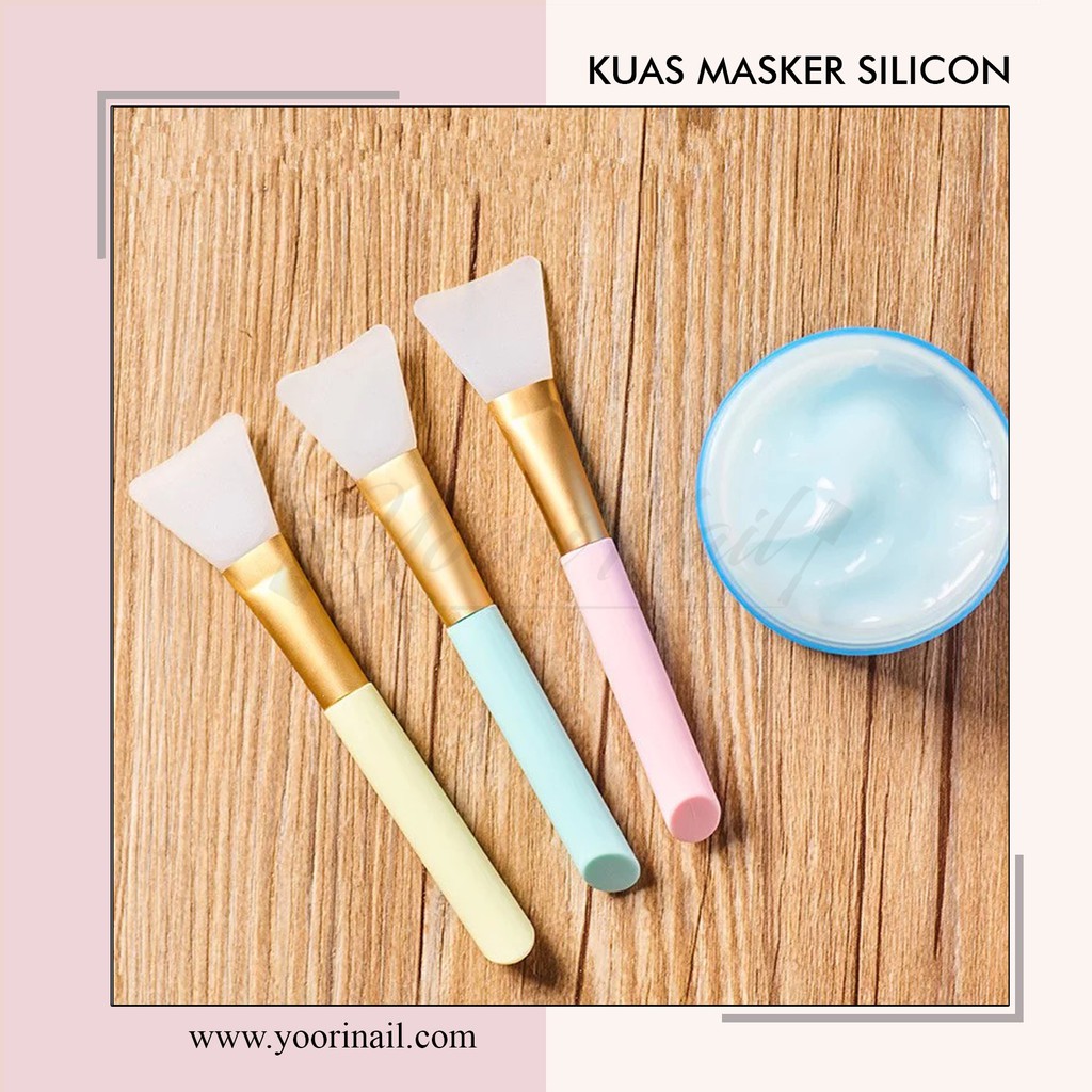 Kuas Masker silicon mask brush masker wajah silikon | Shopee Indonesia