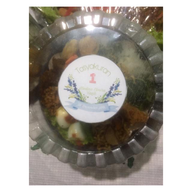 TUMPENG MINI (FREE DESIGN STICKER) | Shopee Indonesia