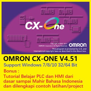 Jual OMRON CX-ONE V4.6 FULL VERSION WITH LICENSE KEY Indonesia|Shopee ...