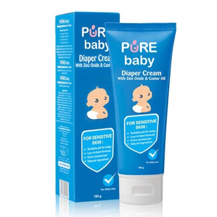 Jual PURE BABY 6593 DIAPER CREAM 200GR | Shopee Indonesia