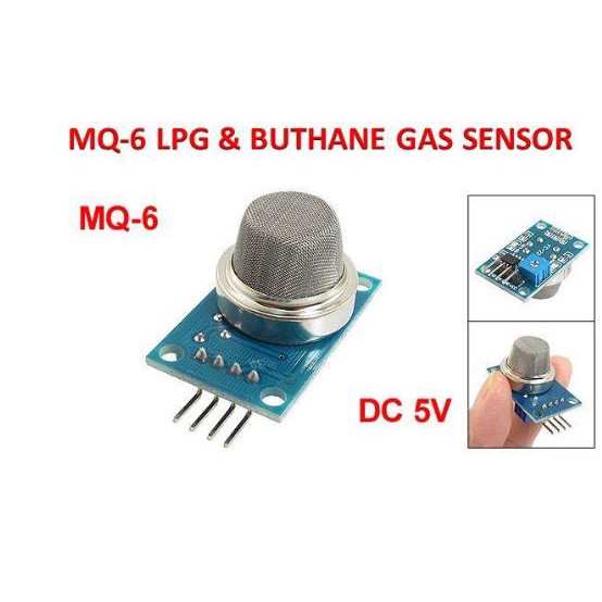 Jual MQ-6 propane butane liquefied gas detection sensor module / LPG ...