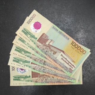 Jual UANG POLYMER INDO 100000 IDR TAHUN 1999 Indonesia|Shopee Indonesia