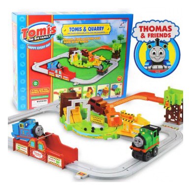 Jual Mainan Kereta Track Thomas / Tomis & Quarry The Big Family ...