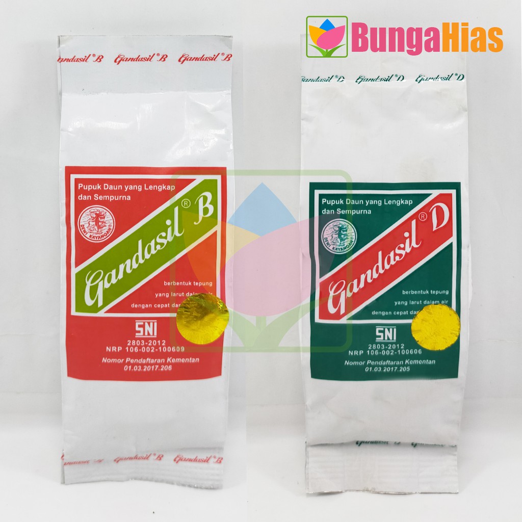 Jual Pupuk Gandasil B / Gandasil D 100 Gram Tanaman Bunga Buah dan Daun ...