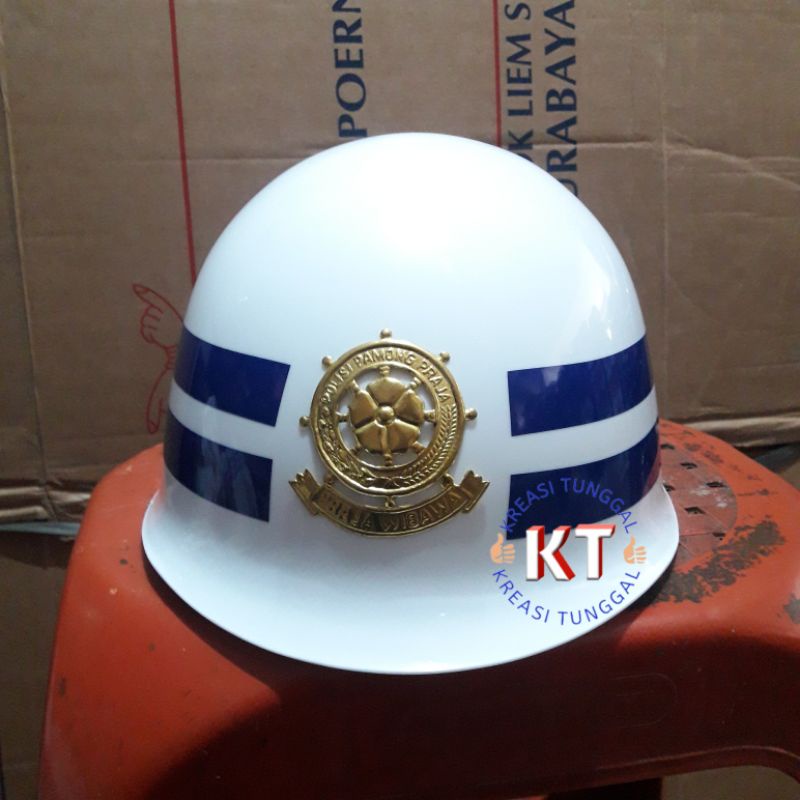 Jual Helm pol-pp logo lis/helm satpol pp | Shopee Indonesia