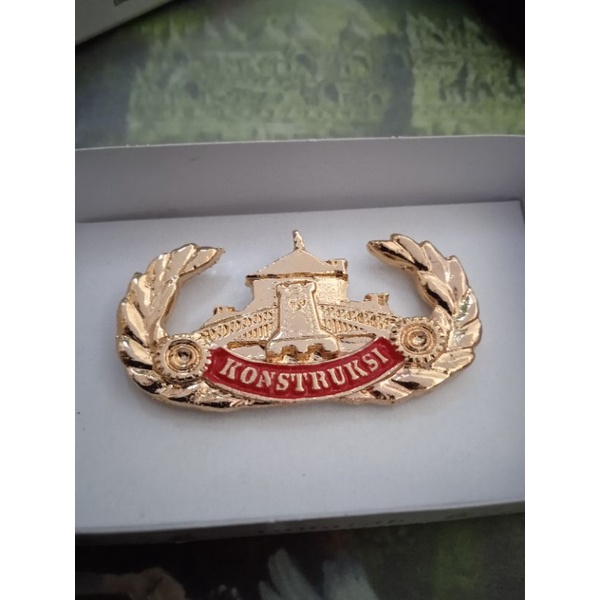 Jual brevet wing pin lencana zeni kontruksi | Shopee Indonesia