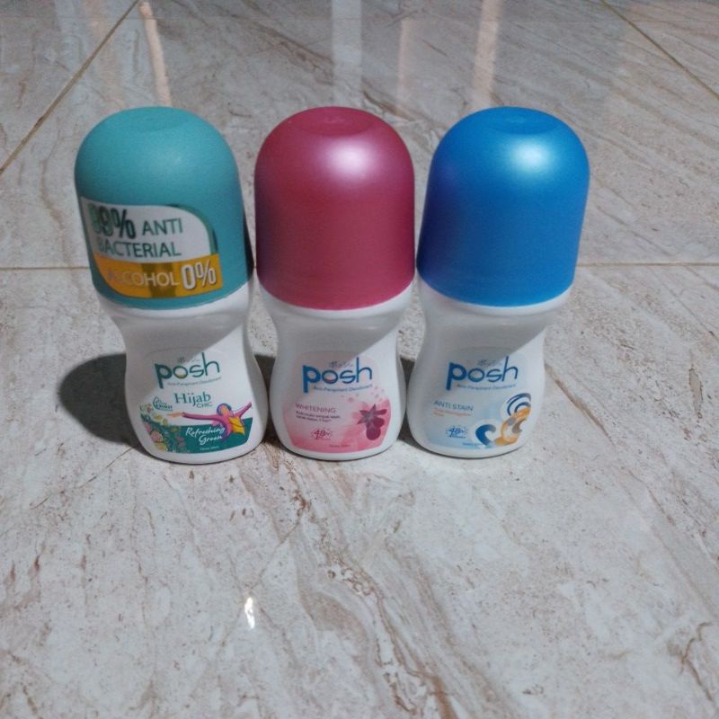 Jual posh anti perspirant deodorant 50 ml | Shopee Indonesia