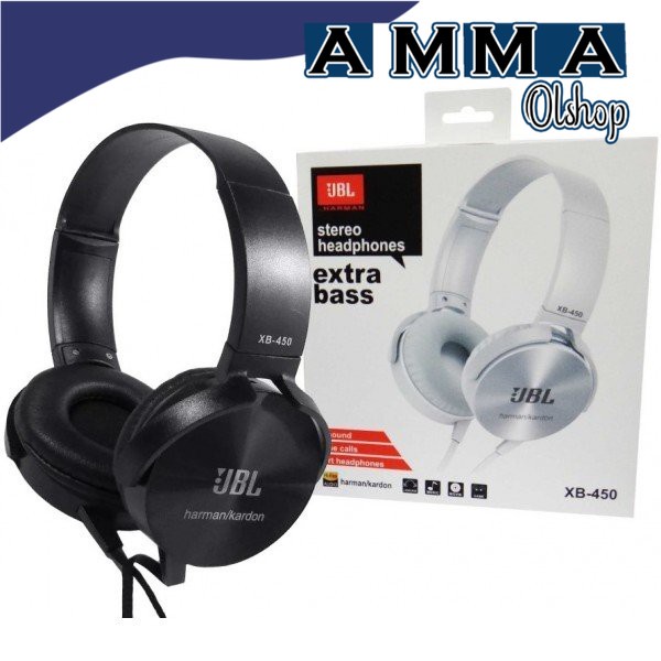 Jual FULL BASS HEADPHONE BANDO I SUPER BASS I HEADSET KABEL BRAND ...