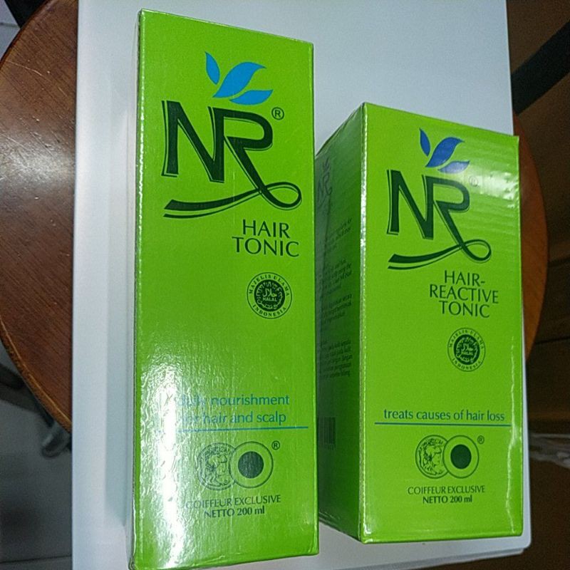 Jual NR hair tonic/ NR hair reactive tonic ,Shampoo 200 ml & NR ...