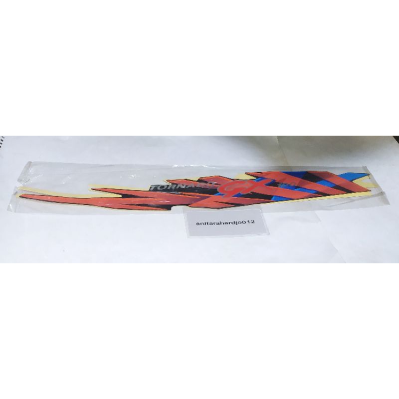 Jual Striping Body Suzuki Tornado GX Tahun 1996 (Hitam Merah) | Shopee ...