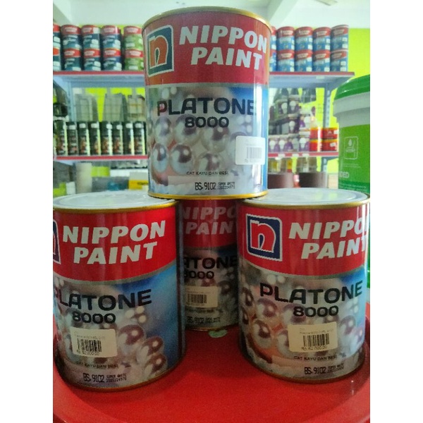 Jual CAT MINYAK KAYU DAN BESI NIPPON PAINT PLATONE 8000 1 KG | Shopee ...