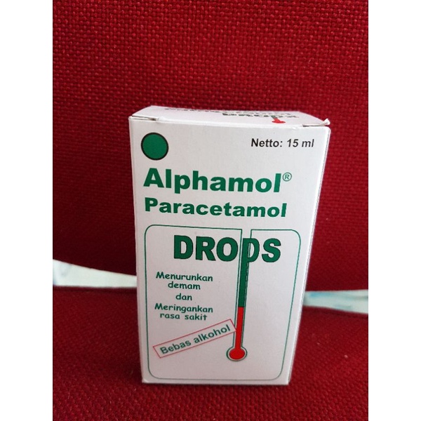 Jual ALPHAMOL DROPS 15ML PARACETAMOL 60MG | Shopee Indonesia
