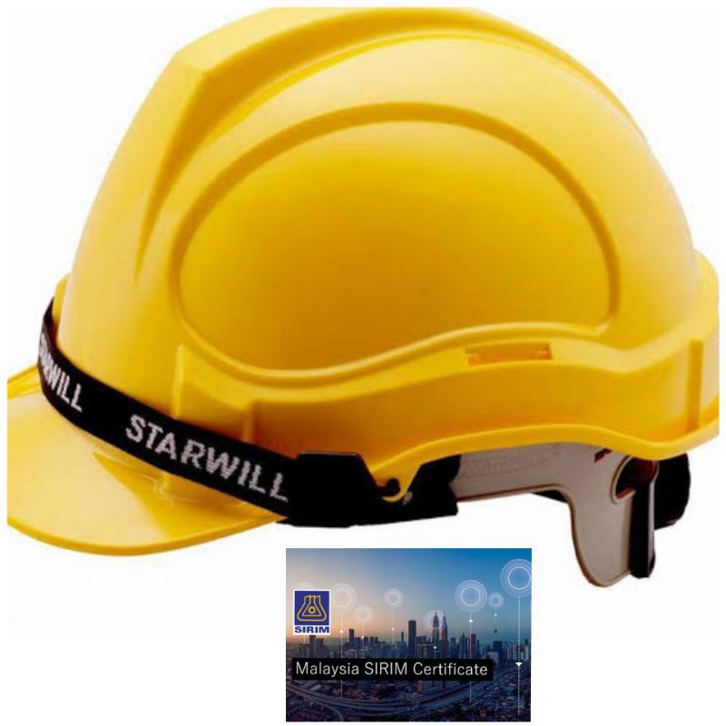Jual HELM SAFETY PROYEK STARWILL ORIGINAL BAHAN ABS( bahan plastik ...
