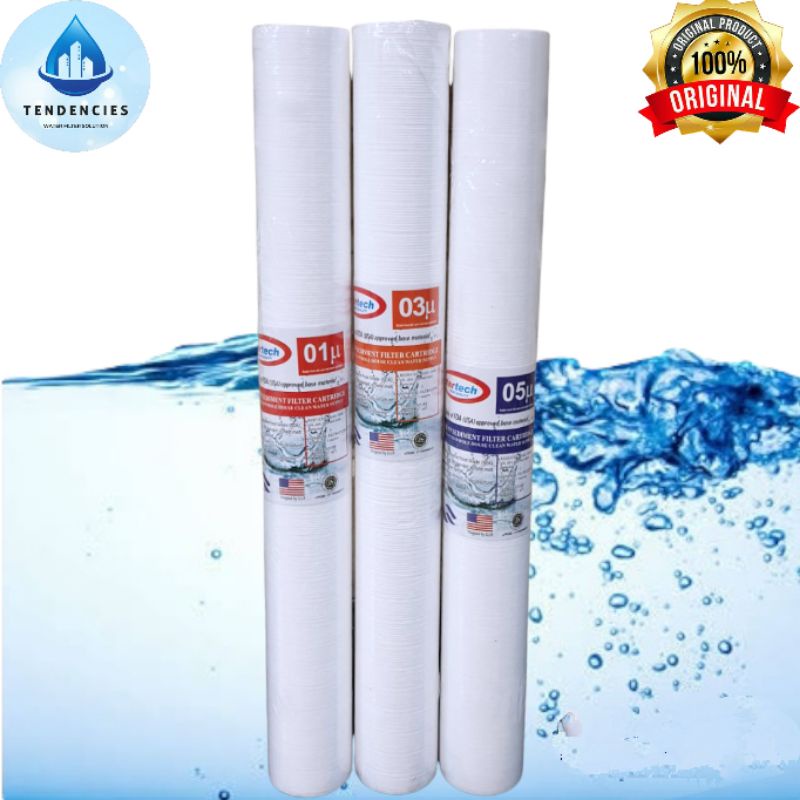 Jual CATRIDGE FILTER WATERTECH 20 INCH / CARTRIDGE FILTER WATERTECH 20 INCH / SEDIMEN FILTER ...