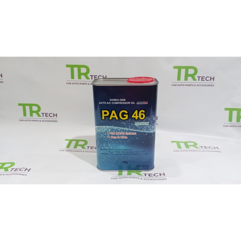 Jual oli compressor ac Mobil pag46 r134 1liter merk doowon / oli ...