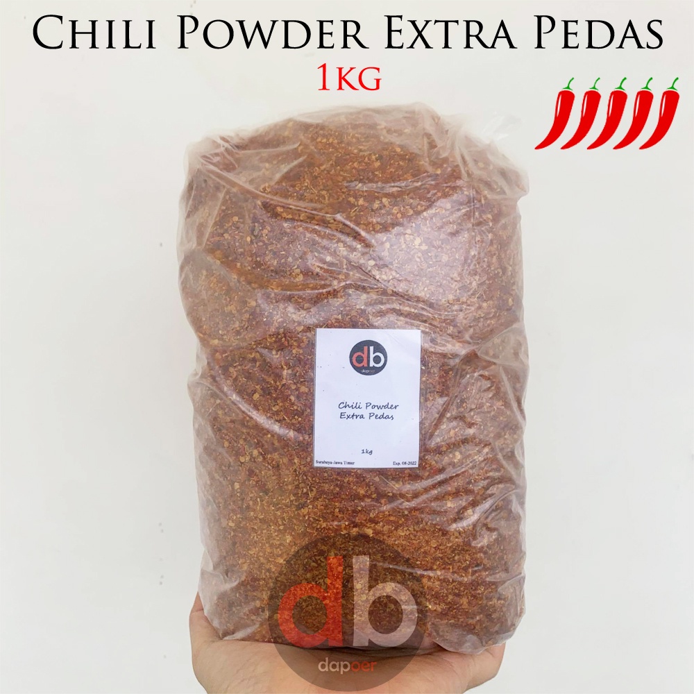 Jual Chili Powder Extra Pedas 1kg Indonesia|Shopee Indonesia