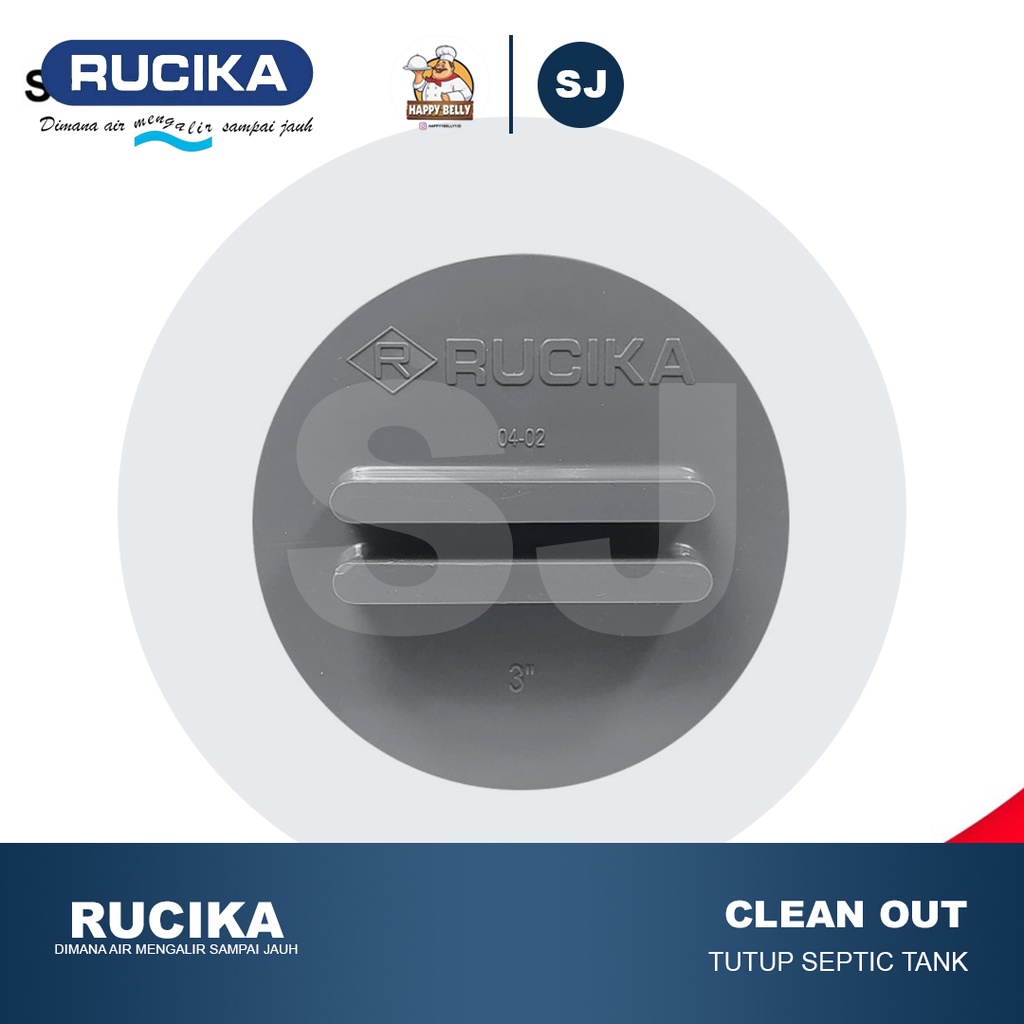 Jual Clean Out AW 4 Inch CO 4" Rucika PVC Tutup Septic Tank | Shopee ...